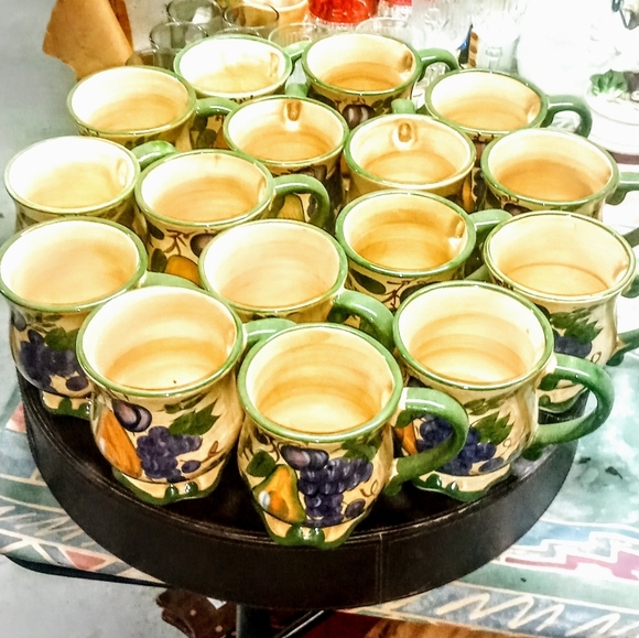 Kitchen | Grape Pattern Mugs | Poshmark